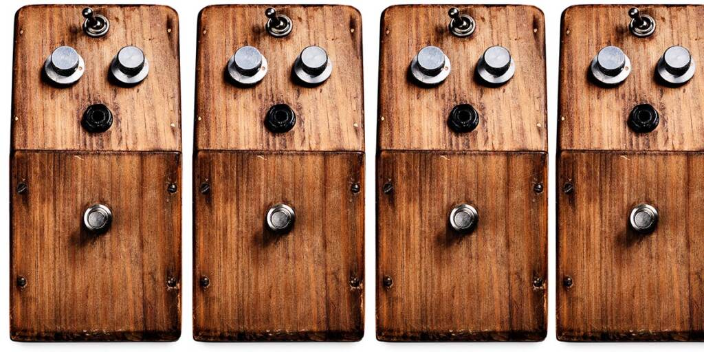 Wooden Sola Sound Tone Bender Prototype Disclaimer – Stompbox Book